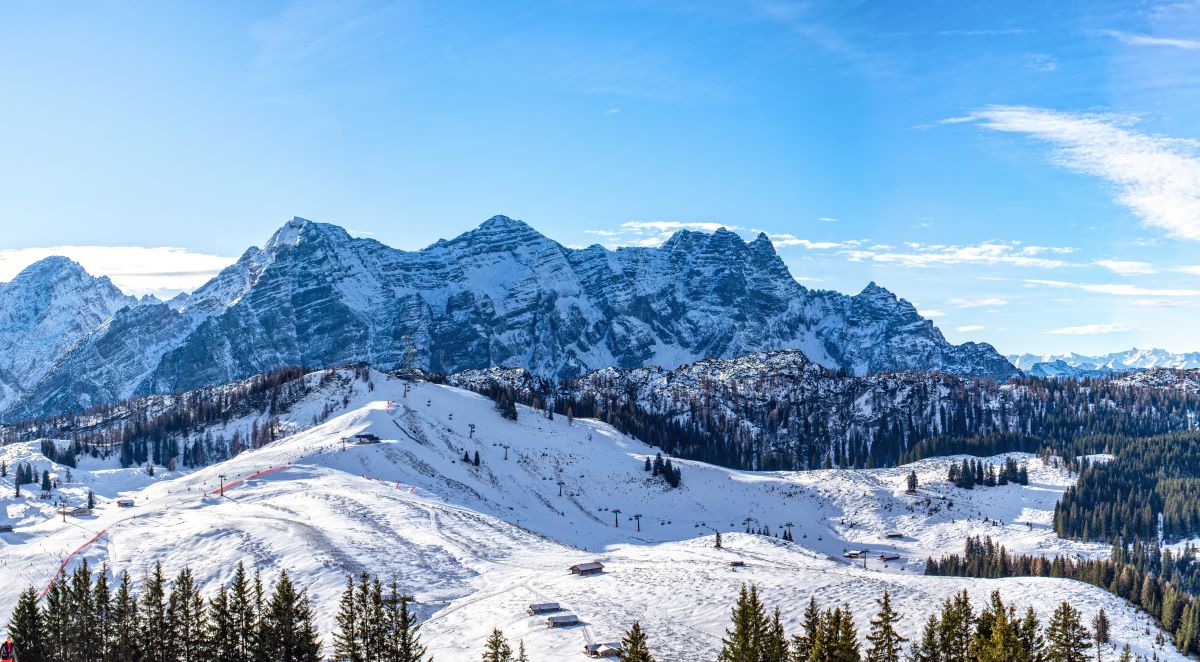 The Austrian Alps for blue slope skiers: five verified locations ...